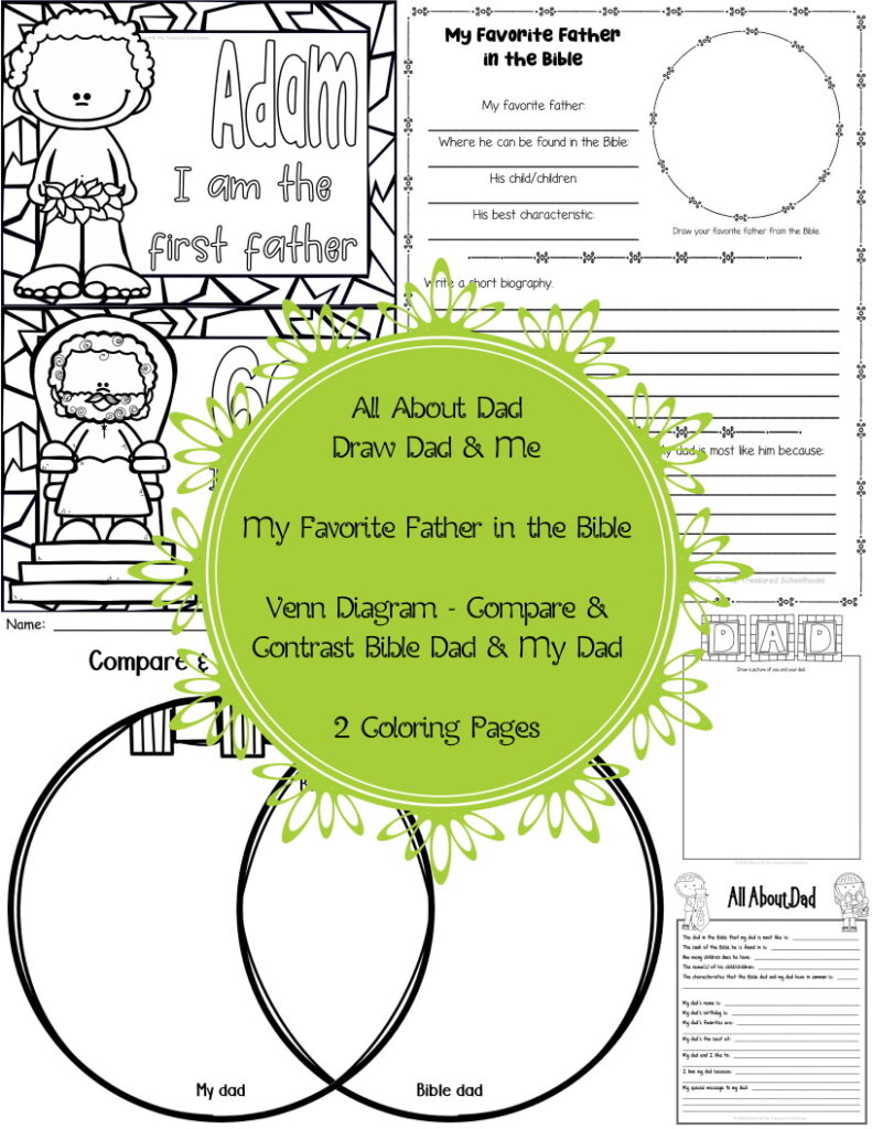 Fathers in the Bible Activity Pack | Made By Teachers