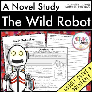The Wild Robot Novel Study Unit | Made By Teachers