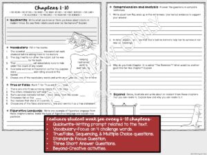 The Wild Robot Novel Study Unit | Made By Teachers