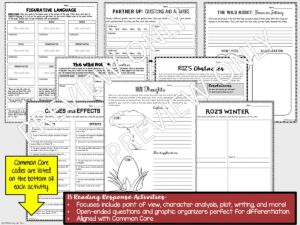 The Wild Robot Novel Study Unit | Made By Teachers