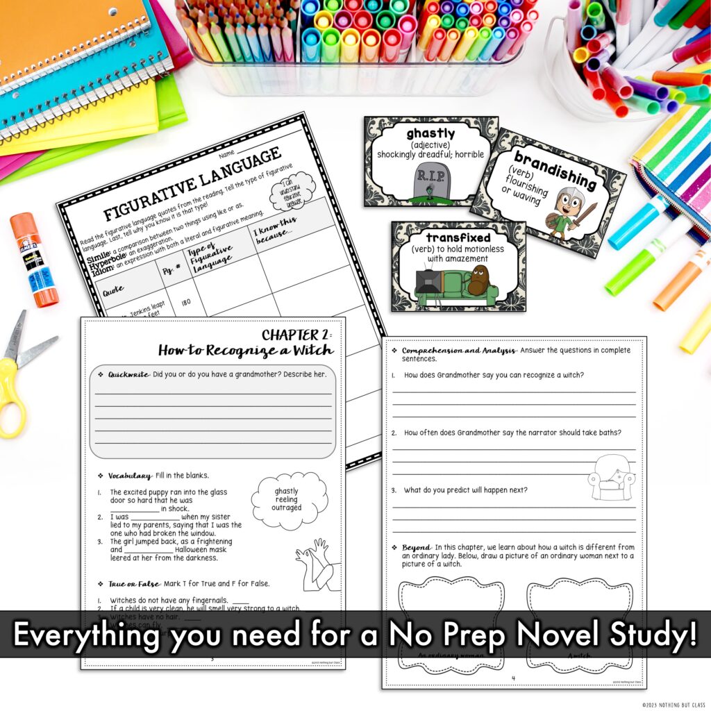 The Witches Novel Study Unit | Made By Teachers