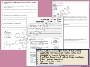 The Witches Novel Study Unit | Made By Teachers