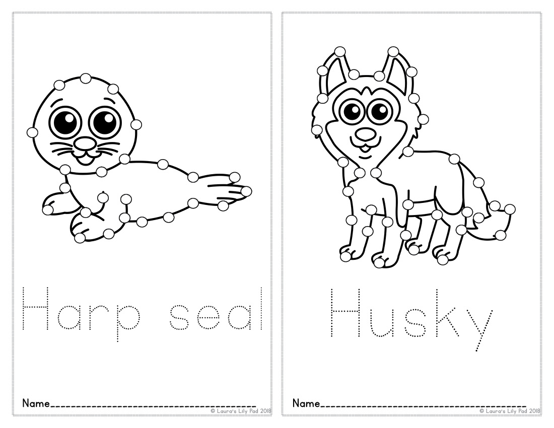 Polar Q-tip Painting | Made By Teachers