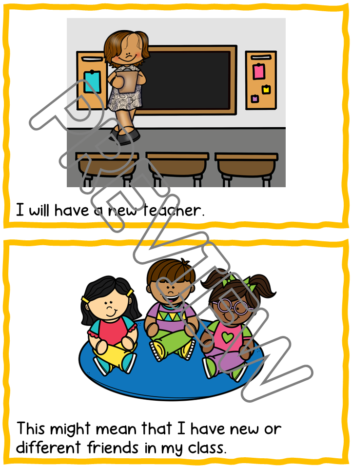 New School Year, New Grade Social Skills Story | Made By Teachers