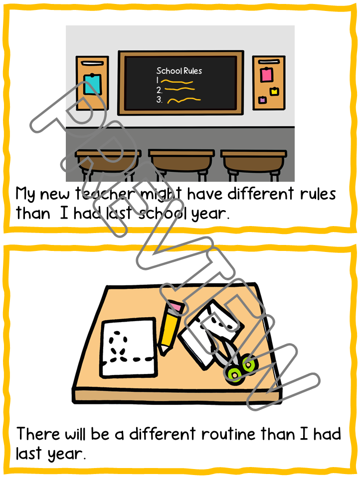 New School Year, New Grade Social Skills Story | Made By Teachers