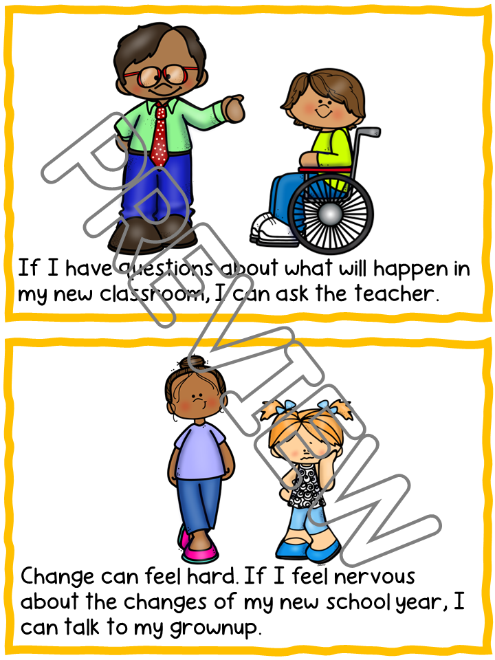 New School Year, New Grade Social Skills Story | Made By Teachers