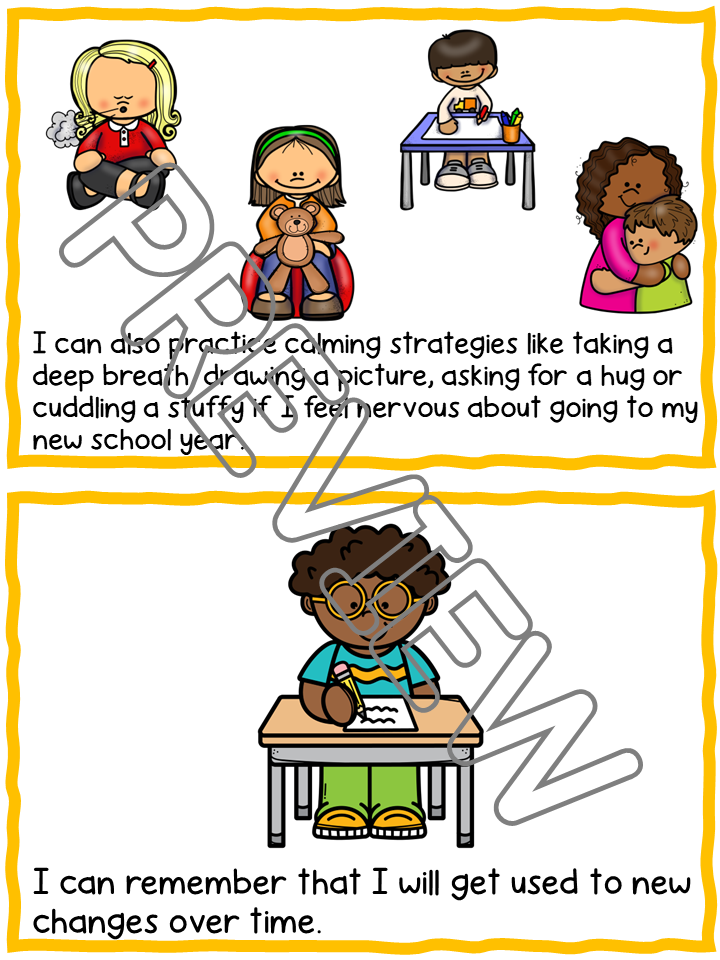 New School Year, New Grade Social Skills Story | Made By Teachers