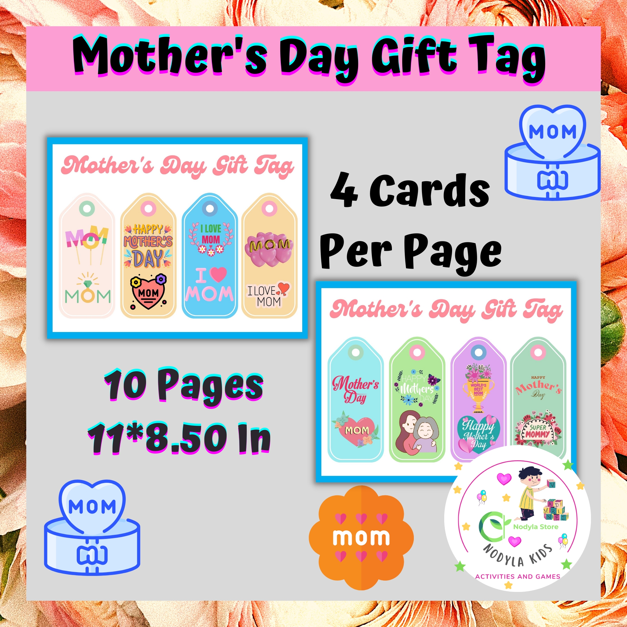 Mother's Day Gift Tag | Mother's Day Activities | Made By Teachers