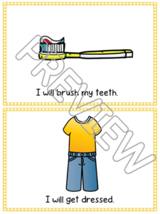 Getting Ready for School, Morning Routine Social Skills Story | Made By ...