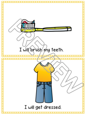 Getting Ready for School, Morning Routine Social Skills Story | Made By ...