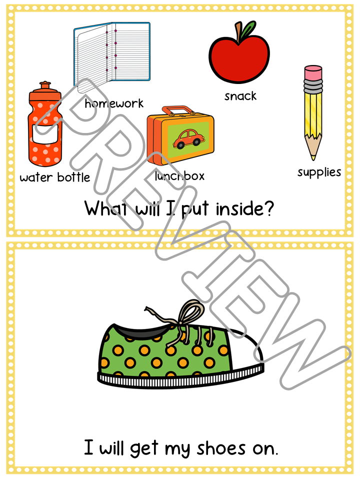 Getting Ready for School, Morning Routine Social Skills Story | Made By ...