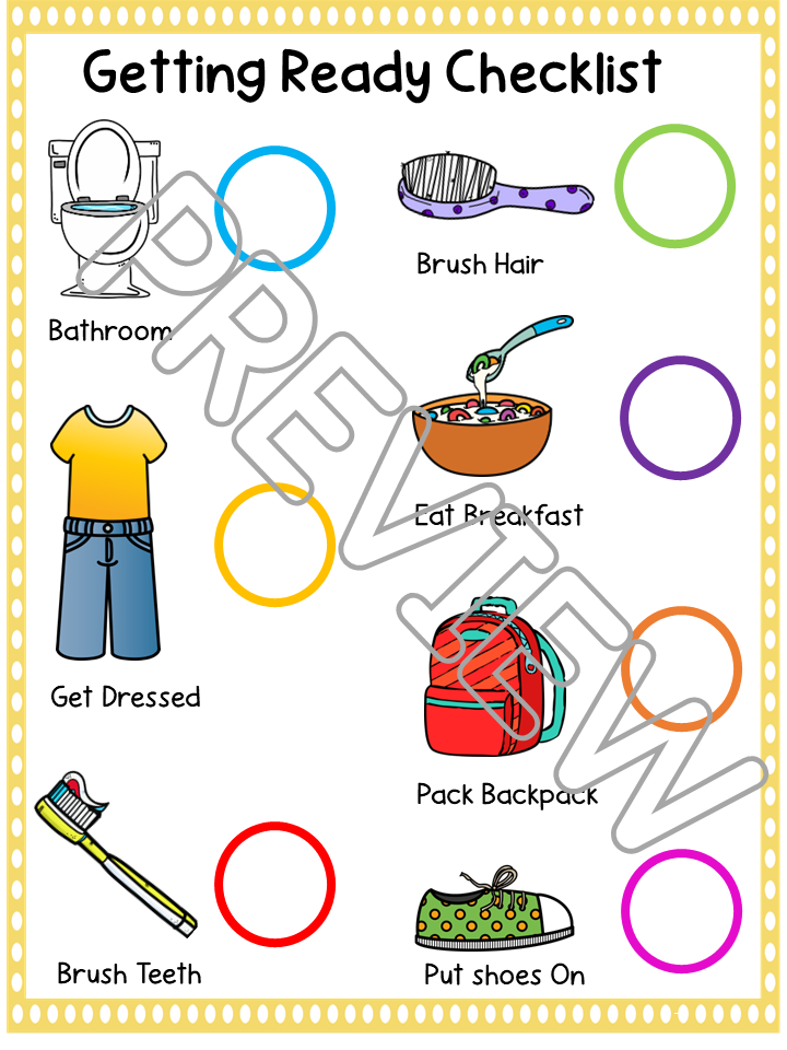 Getting Ready for School, Morning Routine Social Skills Story | Made By ...