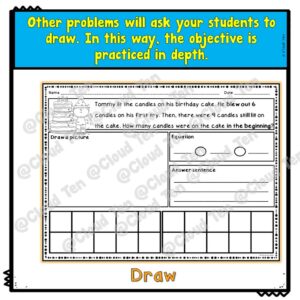 Start unknown separating word problems | Made By Teachers
