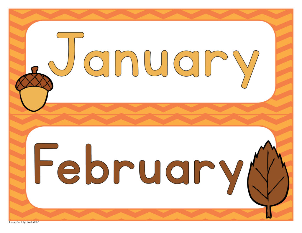 Fall Calendar Set | Made By Teachers