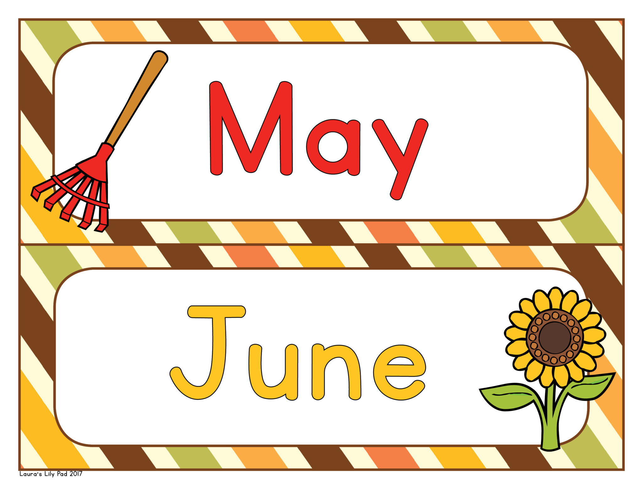 Fall Calendar Set | Made By Teachers