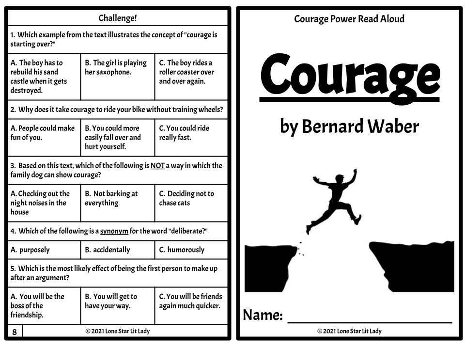 Courage Power Read-Alouds | Made By Teachers