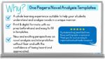 One Pager Templates for Any Novel - Book Reports, Projects, Graphic ...