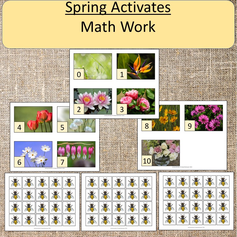 Spring Activities Preschool Montessori Homeschooling | Made By Teachers