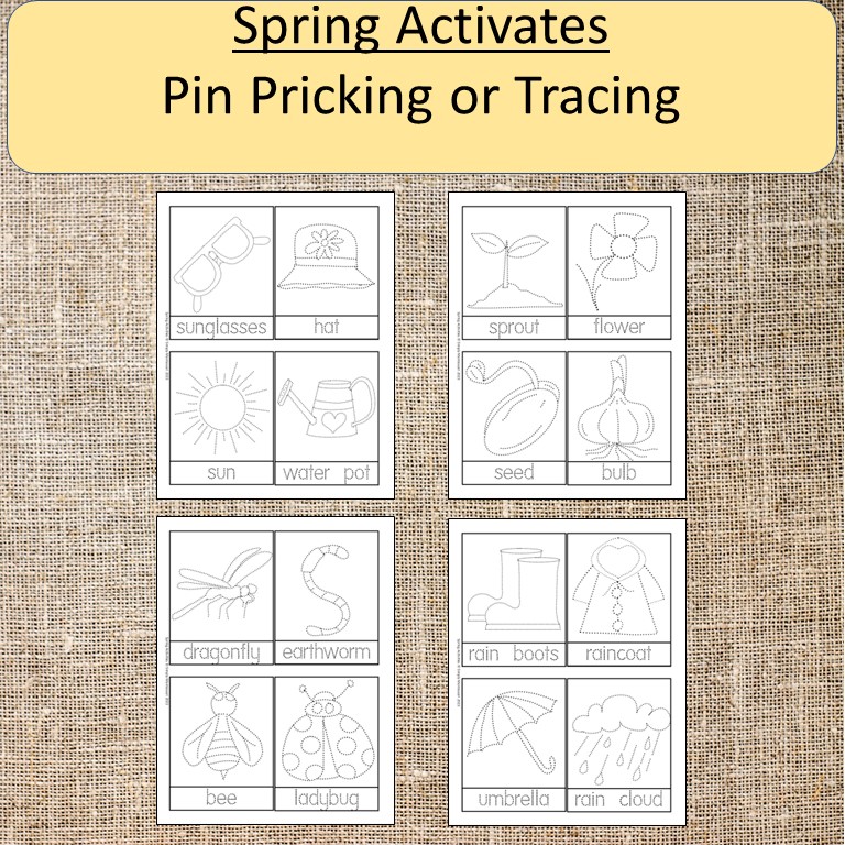 Spring Activities Preschool Montessori Homeschooling | Made By Teachers