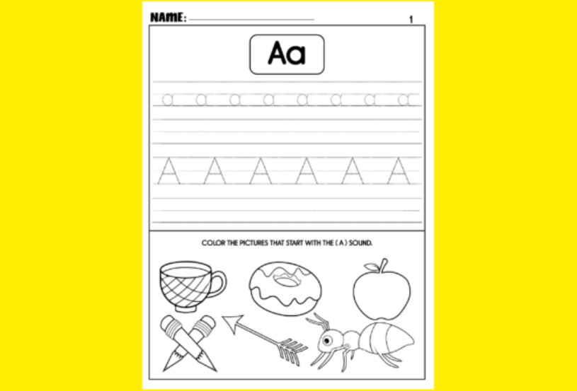 Beginning Sounds Worksheets A to Z | Made By Teachers