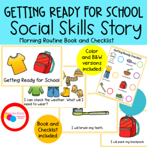 New School Year Social Skills Story, Morning Routine Social Skills ...