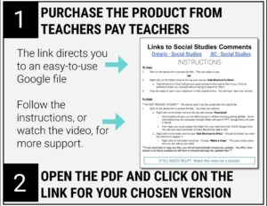 Social Studies Report Card Comments - Ontario and BC Grade 6 - EDITABLE ...