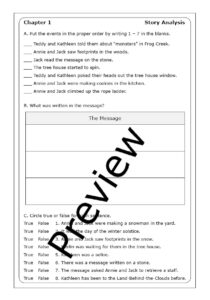 Merlin Mission #4 "Winter of the Ice Wizard" worksheets | Made By Teachers