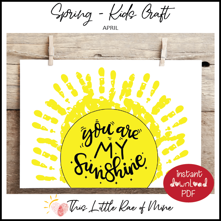 Hello Summer - watermelon - Handprint Art - printable - Summer ...