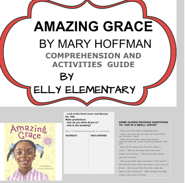 AMAZING GRACE BY MARY HOFFMAN: COMPREHENSION GUIDE | Made By Teachers