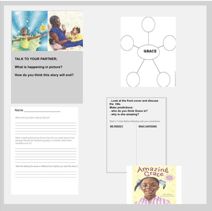 AMAZING GRACE BY MARY HOFFMAN: COMPREHENSION GUIDE | Made By Teachers