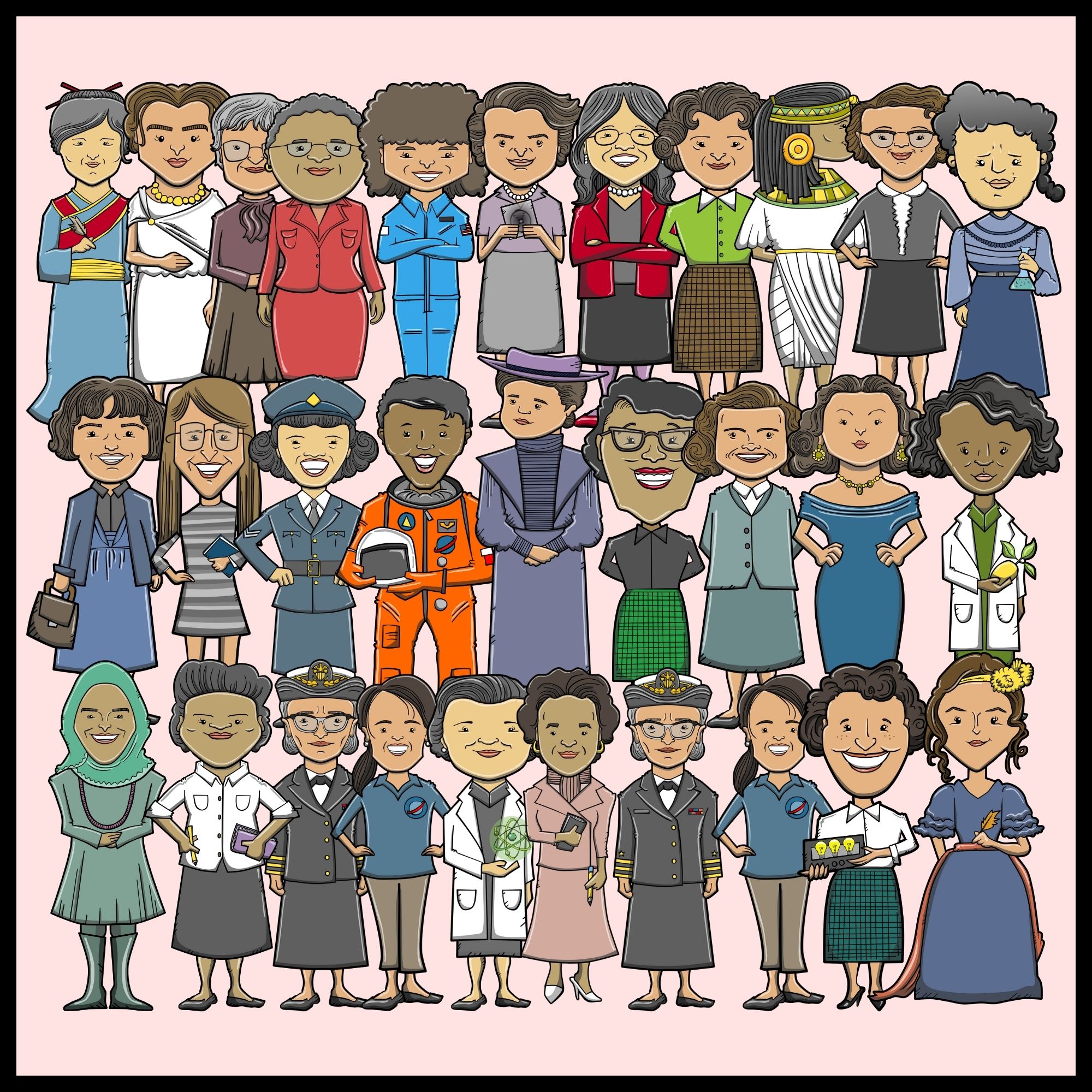 Women's History Month Bulletin Board | Women In STEM Interactive ...