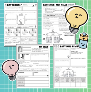 Batteries Notes and Practice (ions, electrolytes, voltaic cells) | Made ...