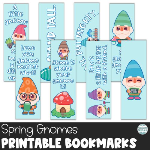 Spring Gnome Bookmarks | Made By Teachers