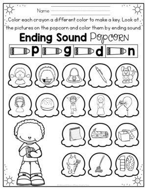 Ending Sounds Phonemic Awareness No-Prep | Made By Teachers