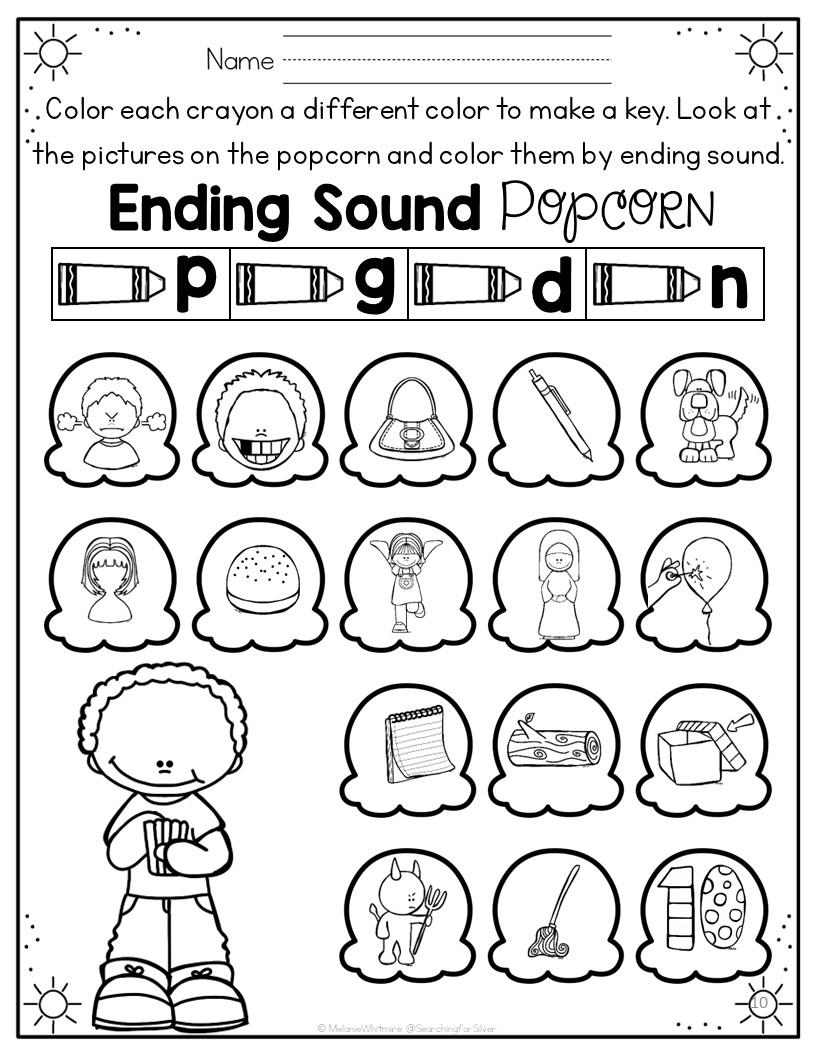 Ending Sounds Phonemic Awareness No-Prep | Made By Teachers