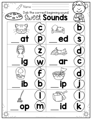 Beginning Sounds Phonemic Awareness No-Prep | Made By Teachers