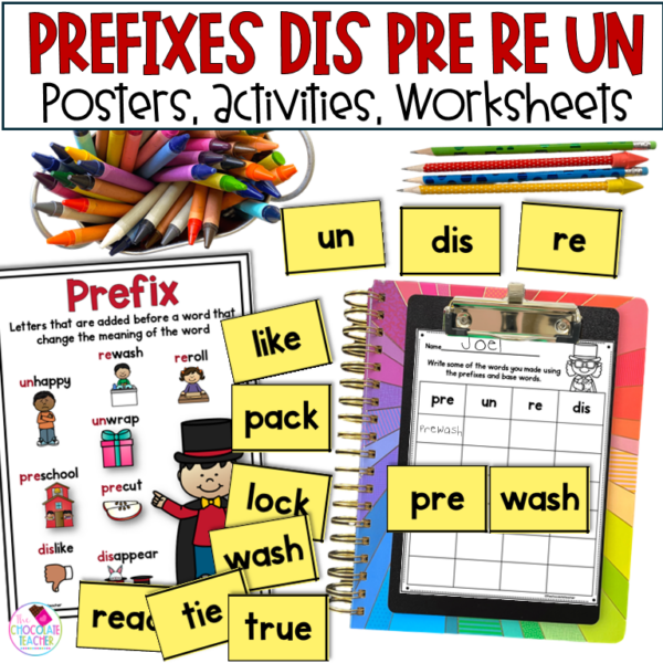 Prefixes and Suffixes - 1st Grade Grammar Worksheets and Activities ...