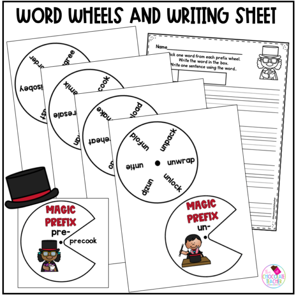 Prefixes UN RE DIS PRE - 1st Grade Grammar Worksheets and Activities ...