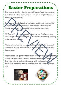 Easter Short Stories and Writing Prompts - Family Mouse | Made By Teachers