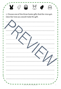 Easter Short Stories and Writing Prompts - Family Mouse | Made By Teachers