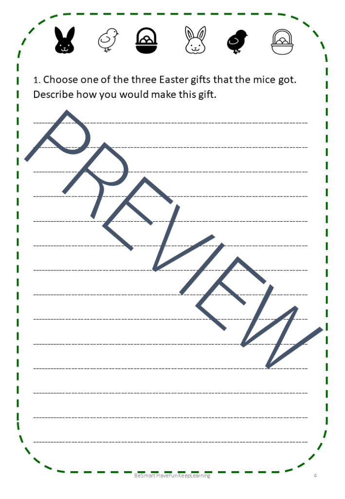 Easter Short Stories and Writing Prompts - Family Mouse | Made By Teachers