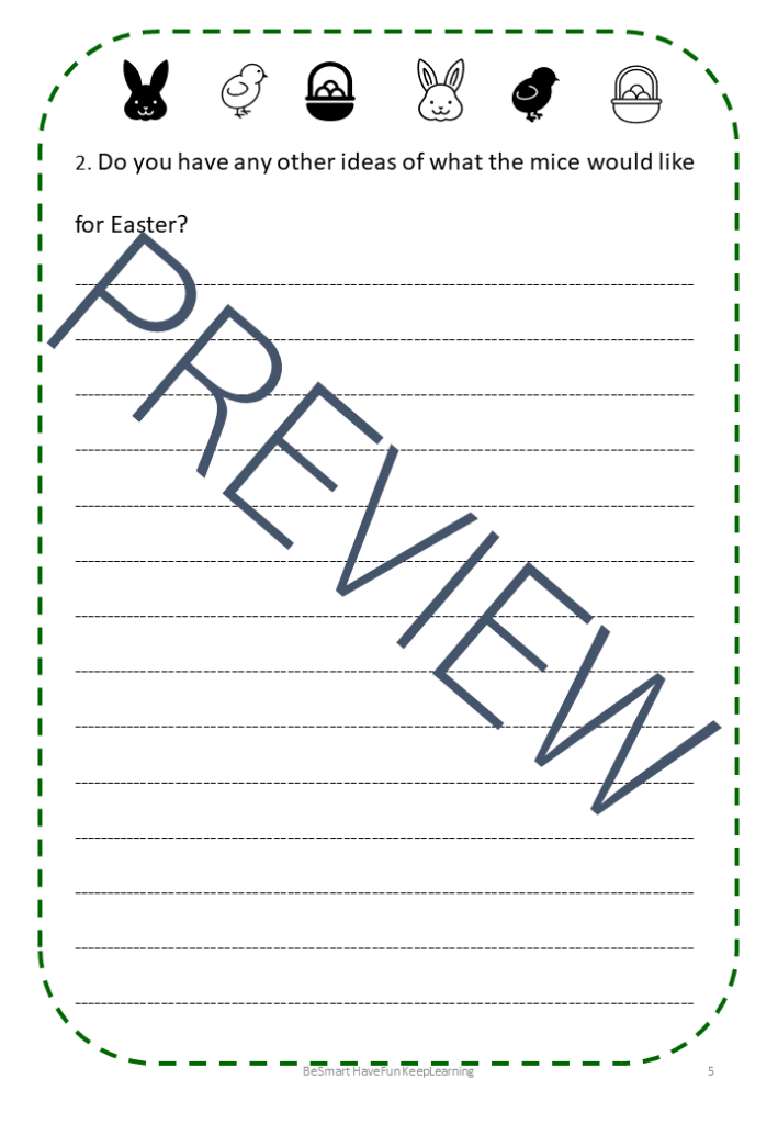 Easter Short Stories and Writing Prompts - Family Mouse | Made By Teachers