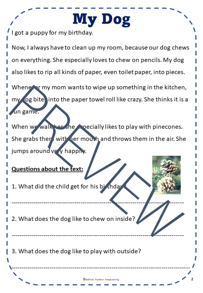 Animal Short Stories - Reading Comprehension Passages | Made By Teachers