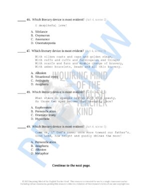 Taming of the Shrew Quiz, Close Reading, Test, and Answer Key Bundle ...