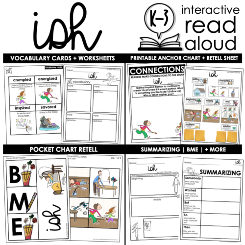 Ish by Peter Reynolds Interactive Read Aloud Activities | Reading ...