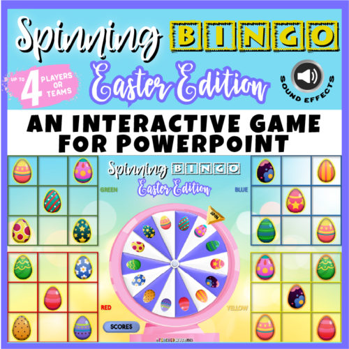 Spinning Bingo Easter Edition An Interactive PowerPoint No Prep Game ...