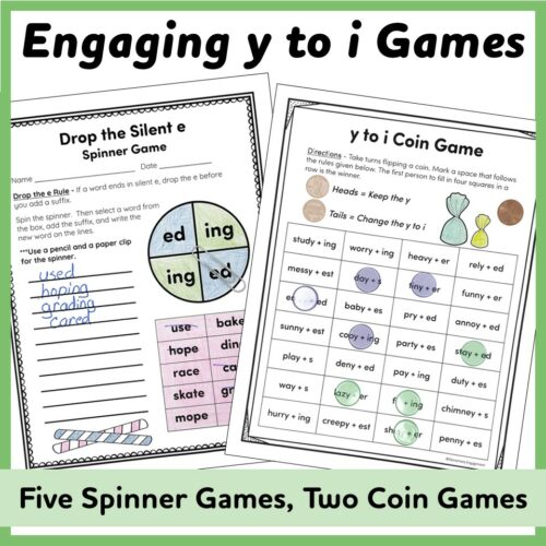 Spelling Changes when Adding Suffixes ed, ing, er, est, s, es Big ...