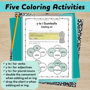 Spelling Changes when Adding Suffixes ed, ing, er, est, s, es Big ...