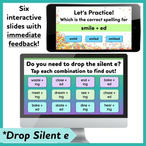 Spelling Changes when Adding Suffixes ed, ing, er, est, s, es Big ...
