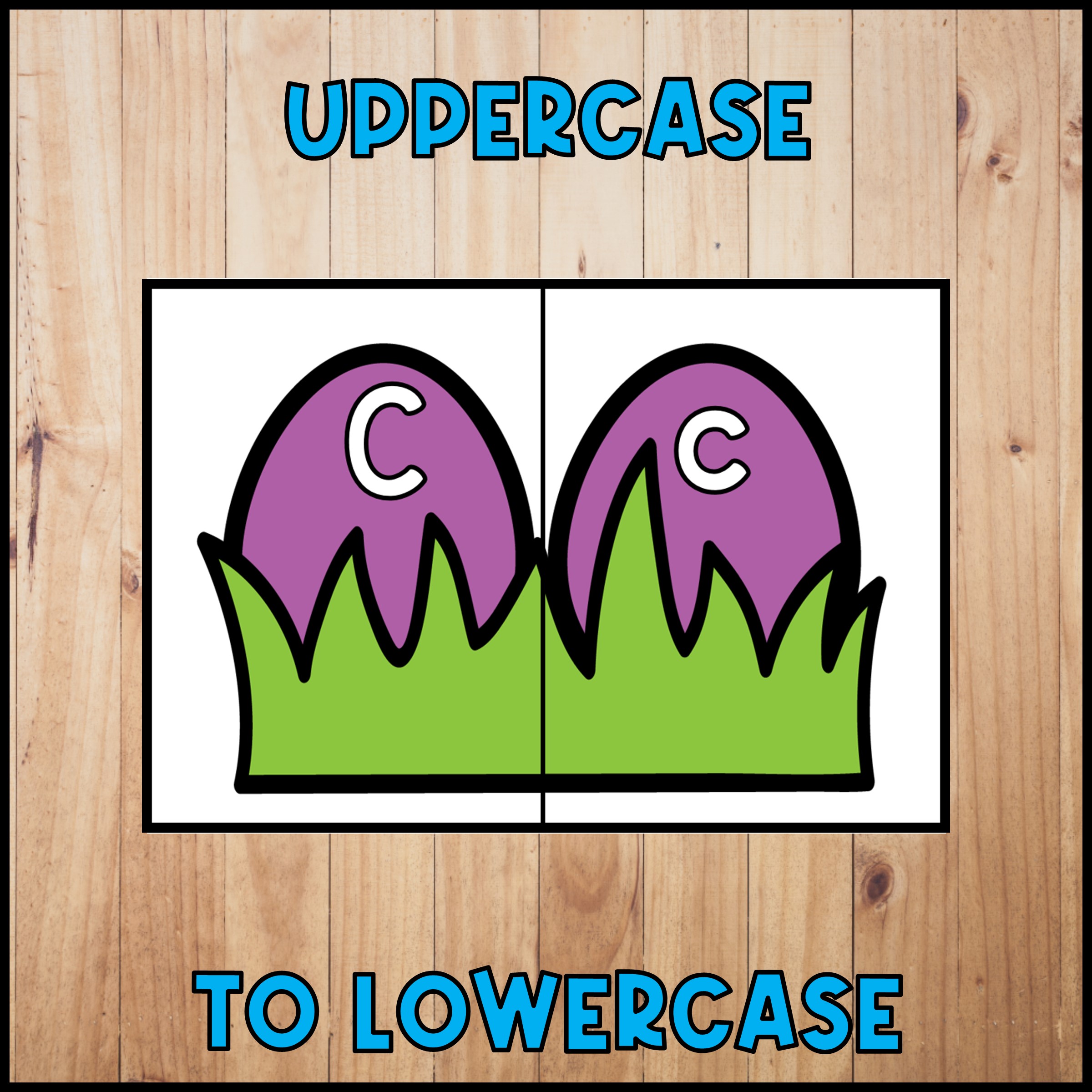 Easter Letter Matching Puzzles | Easter Egg Alphabet Activities | Made ...